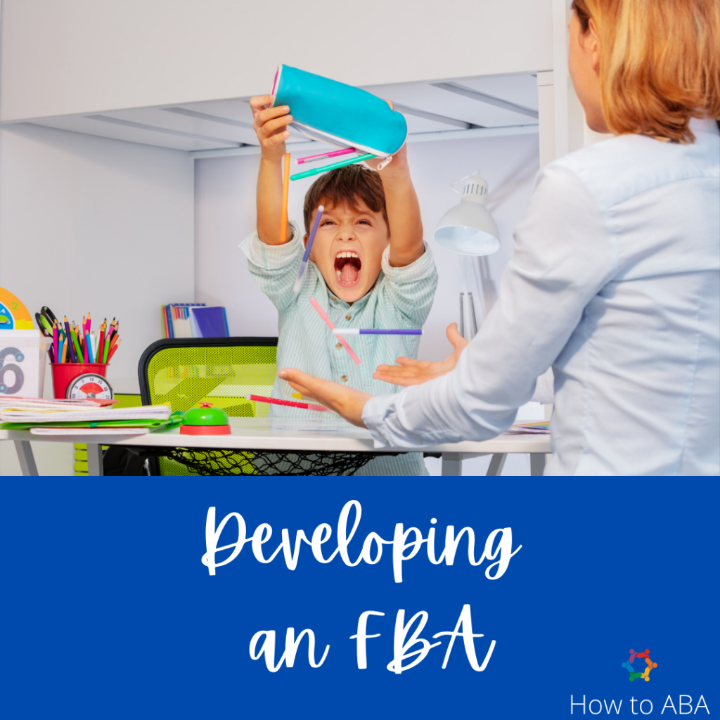 Developing an FBA - How to ABA