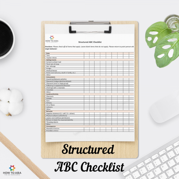 setting events - How to ABA