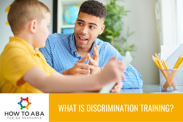What is Discrimination Training in ABA & Why Do We Teach It? - How to ABA