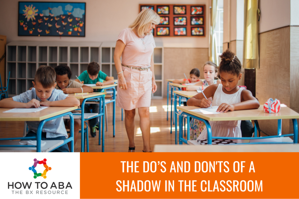 The Do’s and Don'ts of a Shadow in the Classroom - How to ABA