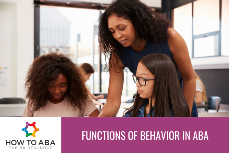 Understanding the Functions of Behavior in ABA - How to ABA